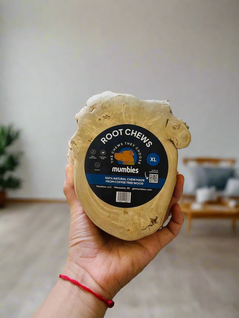 Try Mumbies Coffee Wood Root Chews