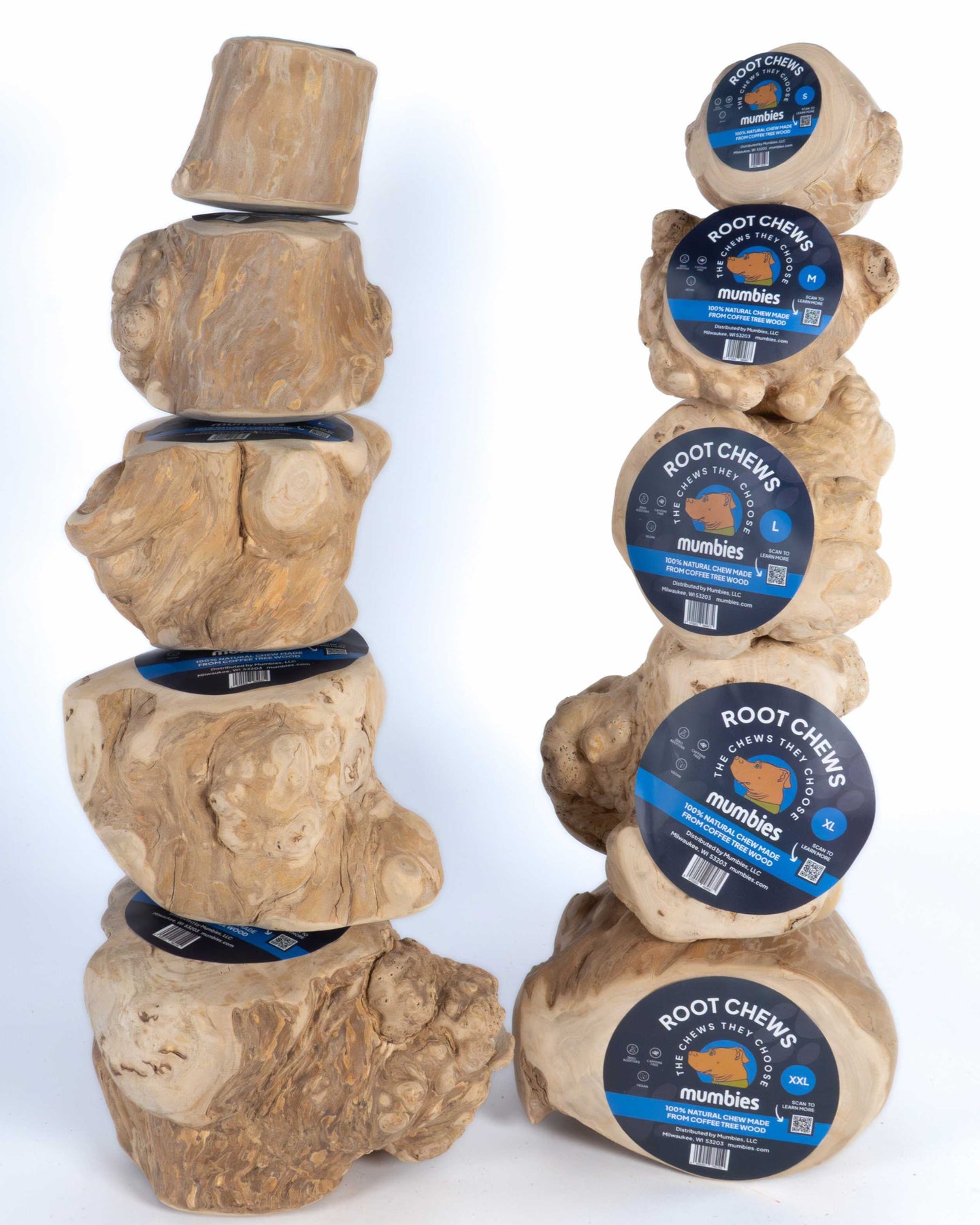Root Chews Made From Coffee Wood by Mumbies